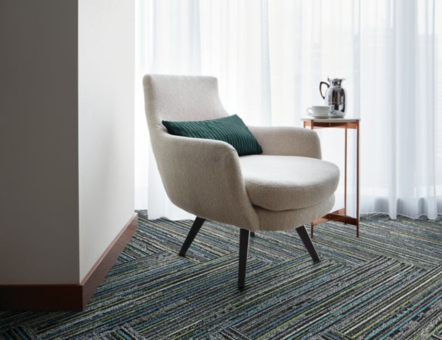 Hospitality Resilient Flooring & Carpet Tile by Interface