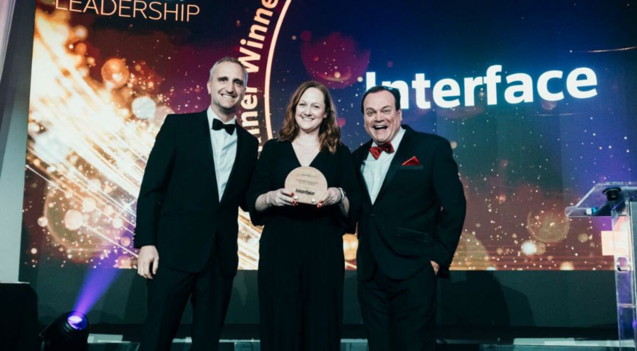 Interface Named Reuters Sustainability Award Winne